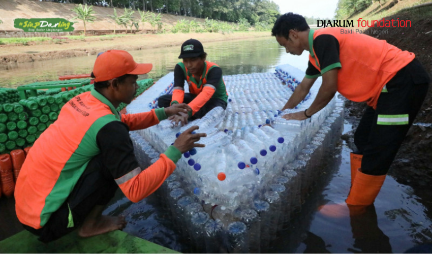 Sulap Botol Plastik Jadi Perahu